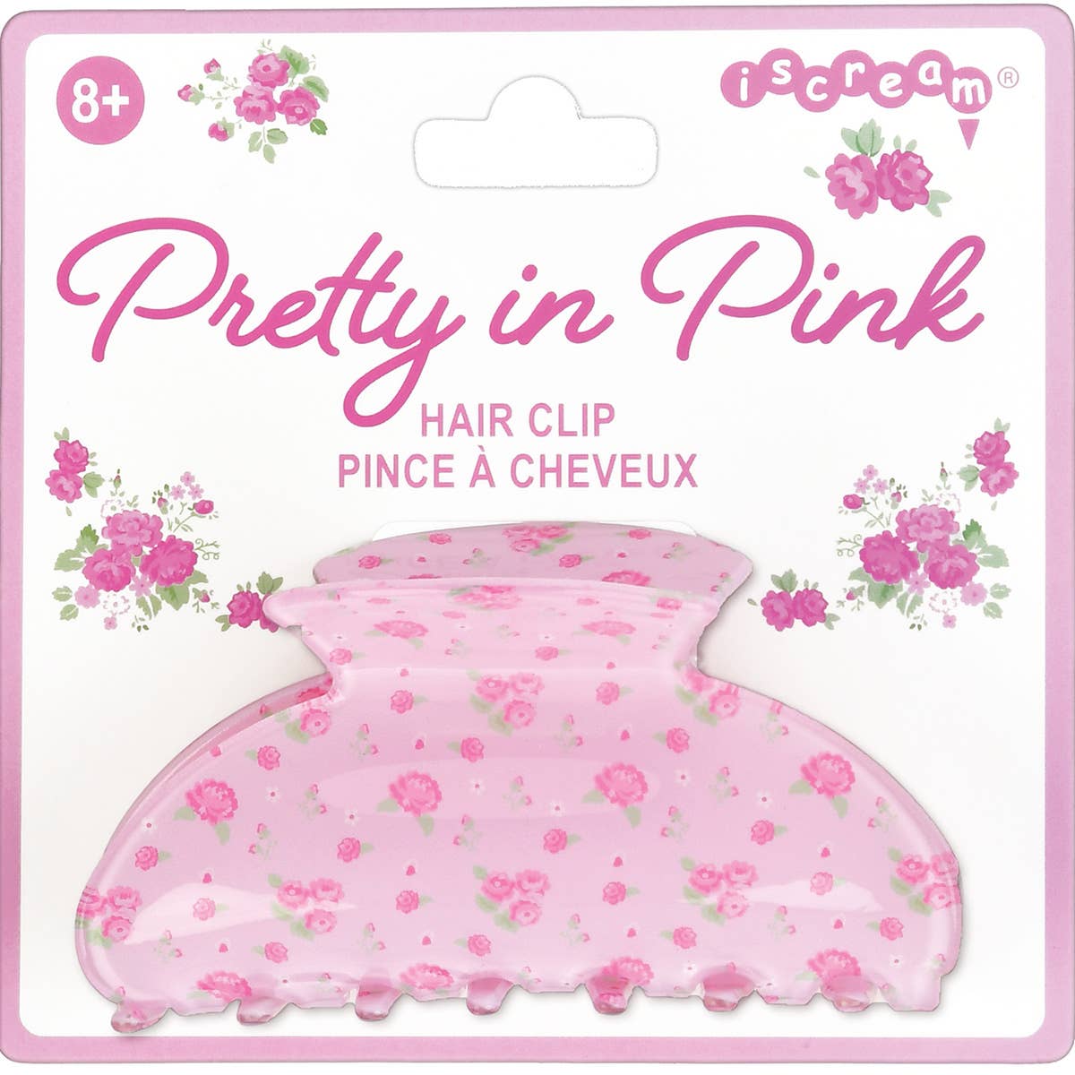 Iscream Pretty in Pink Hair Clip | Girls Hair Clips - Everything But ...