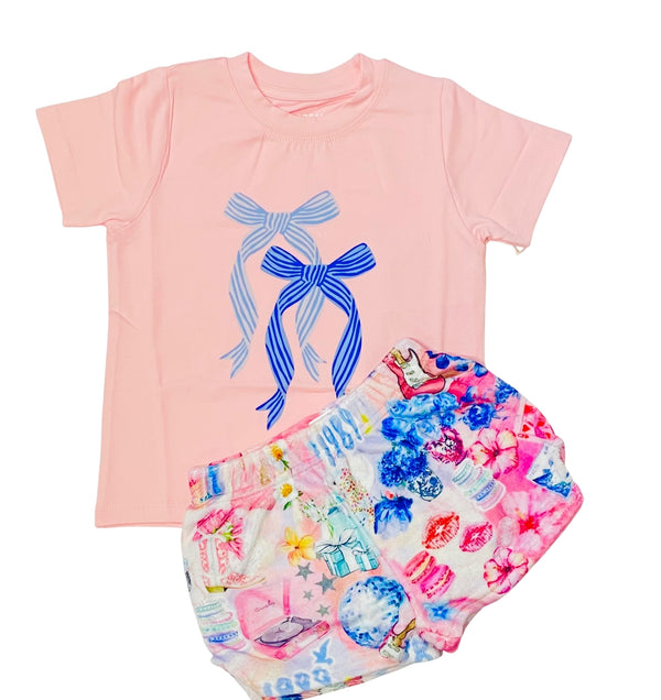 Preppy Goose Princess Plush Lounge Shorts-Size 2/3 - Everything But The ...